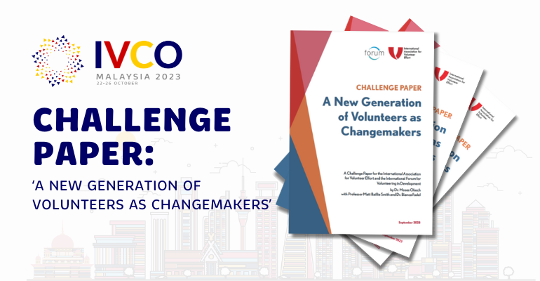 IVCO 2023 Challenge Paper: ‘A New Generation of Volunteers as ...